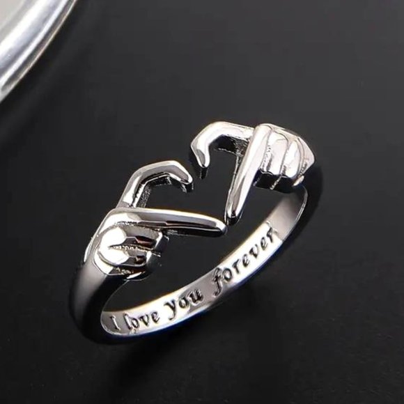VALENTINE'S DAY | Jewelry | Love You Forever Ring In Silver | Poshmark
